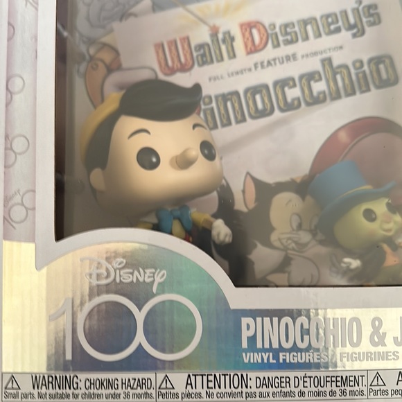 Disney Funko | Toys | Disney 0 Pinocchio And Jiminy Cricket Funko Pop ...